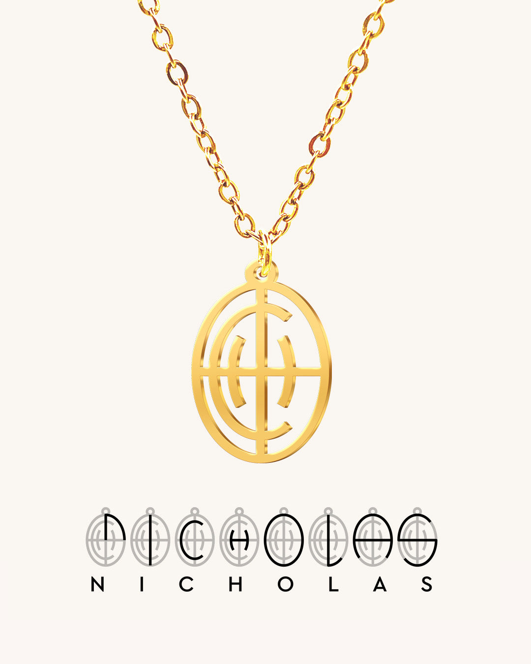 Name Monogram Necklace – Monogems